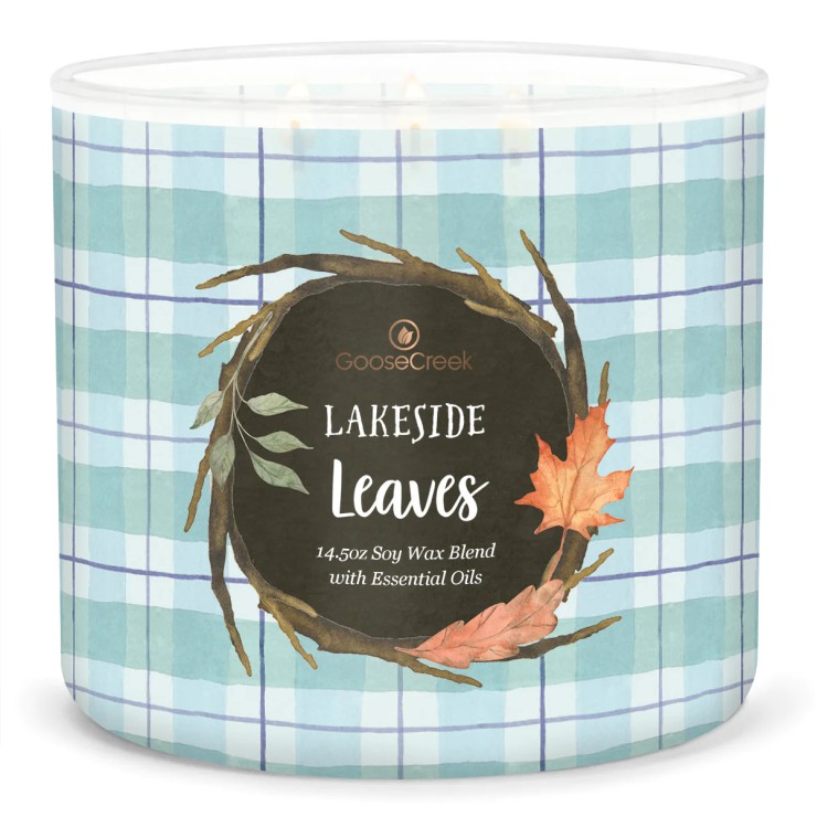 Świeca Tumbler Lakeside Leaves Goose Creek Candle